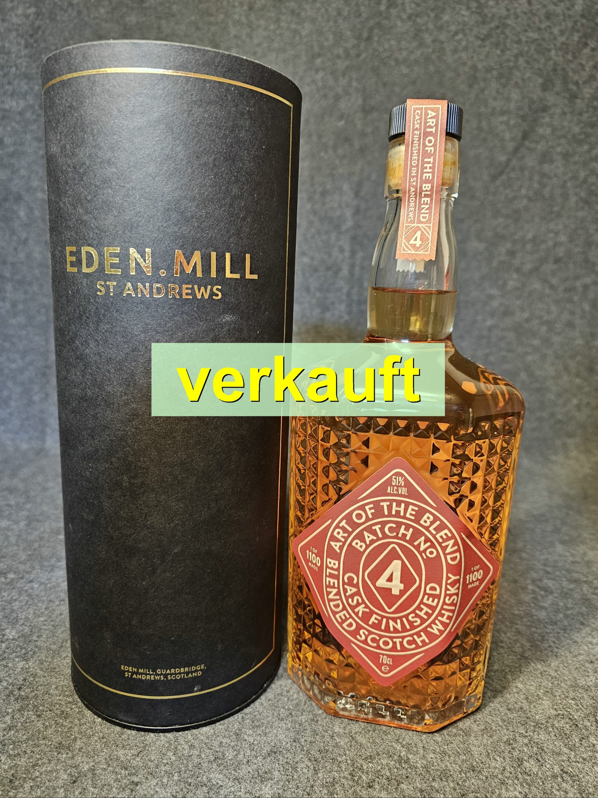Eden Mill – VERKAUFT – Christoph's Whisky Sammlung