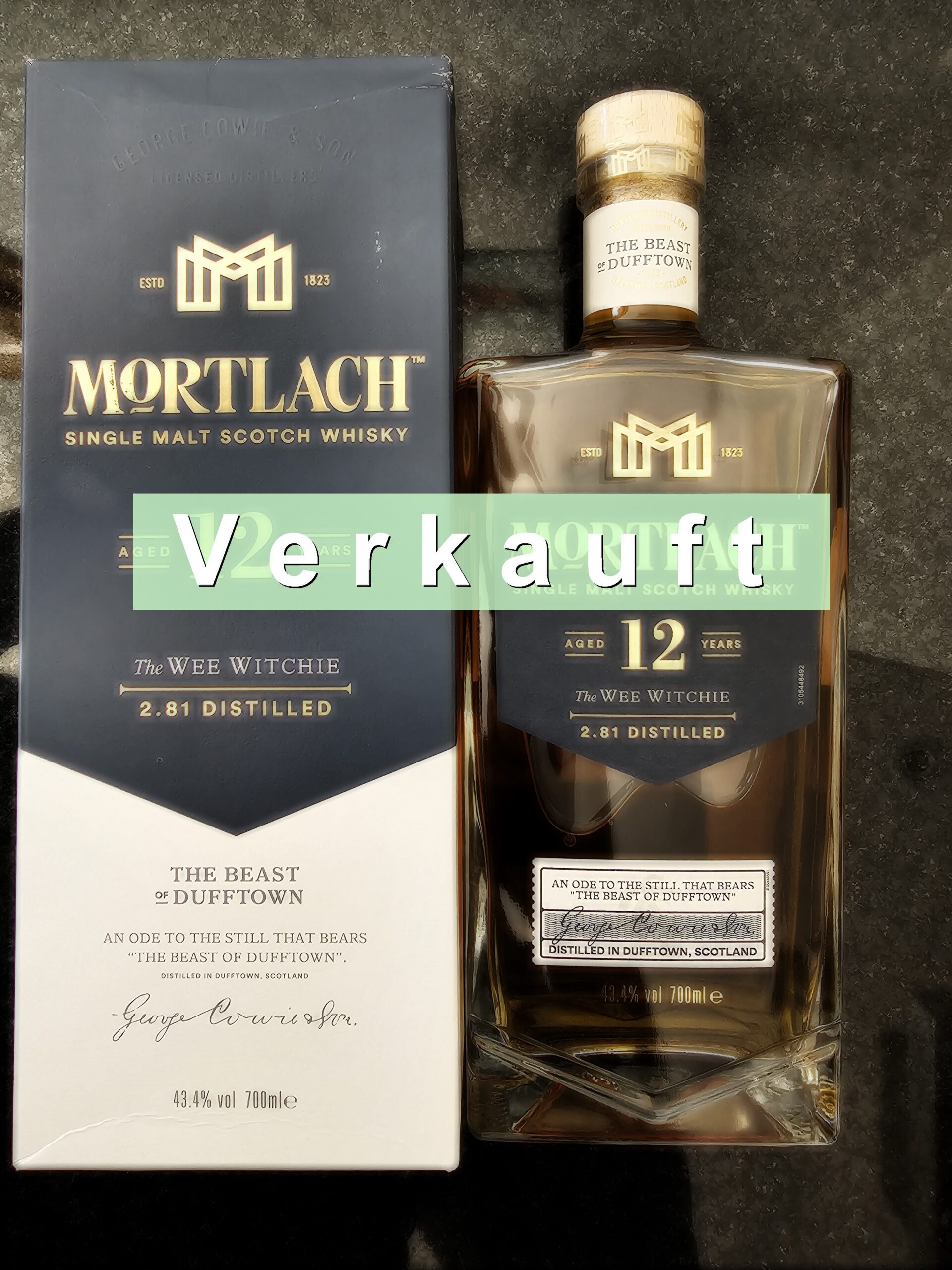 Mortlach „12 year old The Wee Witchie“ – VERKAUFT – Christoph's Whisky ...
